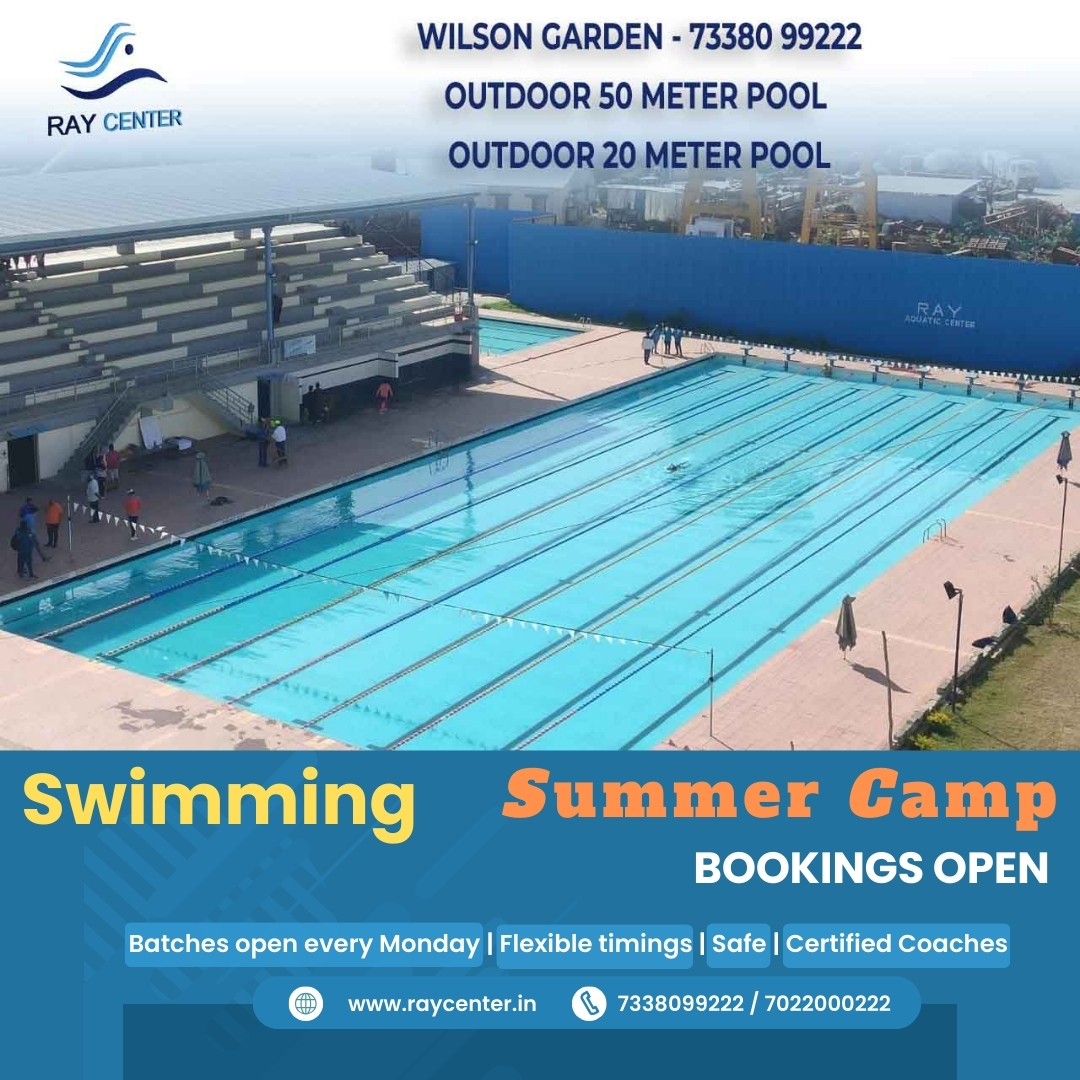 Ray Center:Swimming Pool In Bangalore